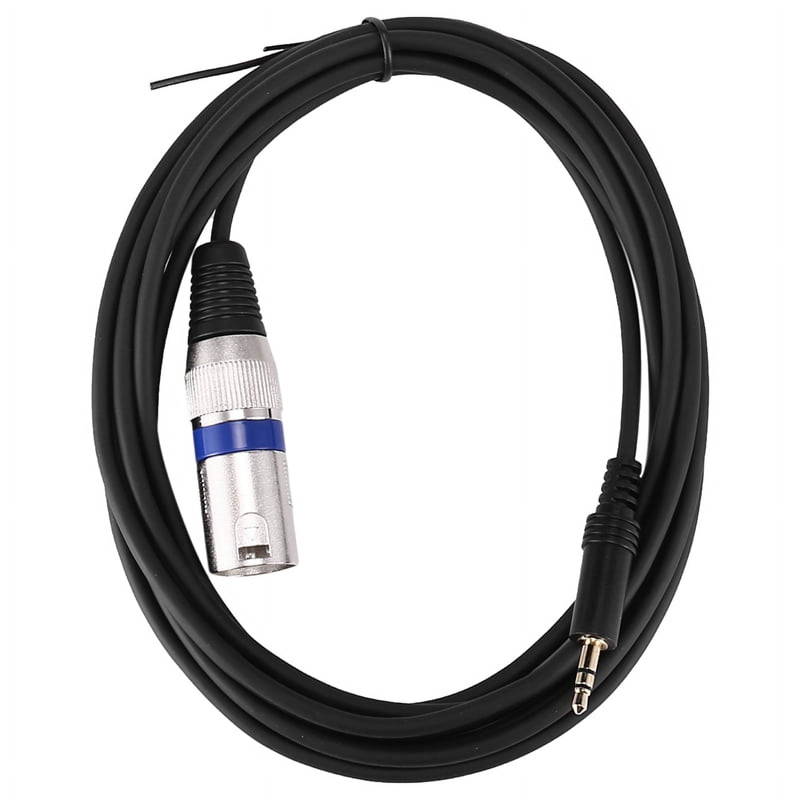 3 Meters 3.5mm Stereo Jack Plug to Pin XLR Male Cable Microphone Audio ...