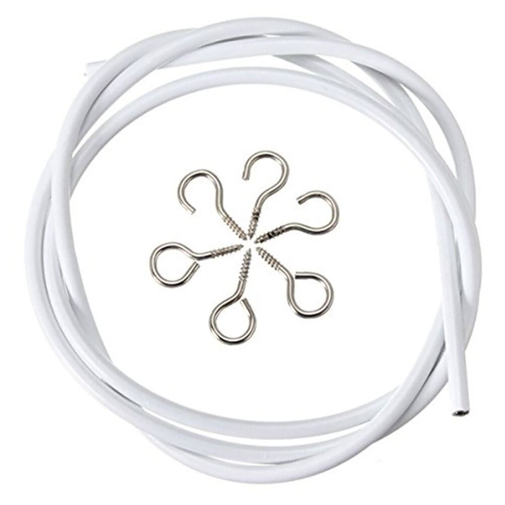 3 Meters Curtain Rope Accessories Decorative PVC Home Steel Wire ...