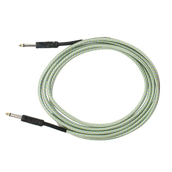 3 Meters Guitar Lead Instrument Cable Profession Noiseless Guitar Bass ...