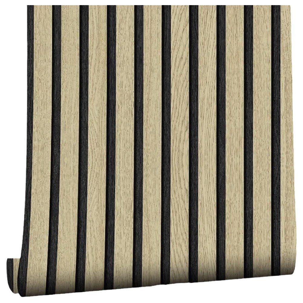 3 Meters Wood Grain Waterproof Stickers PVC Wall-paper Cabinet Living ...