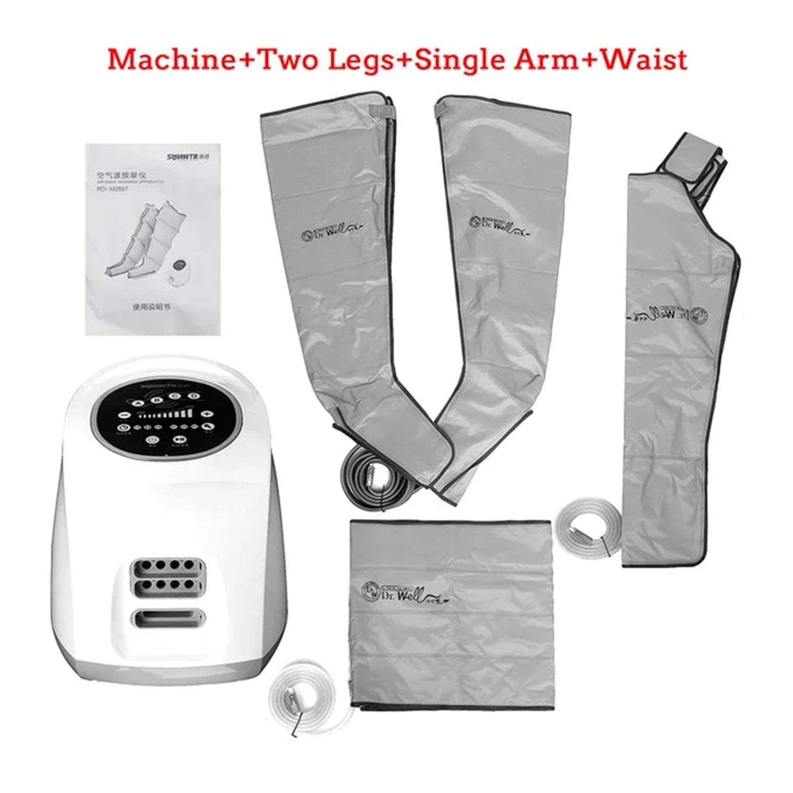 3 Modes Air Compression Massager Leg Foot Boots For Circulation Air ...