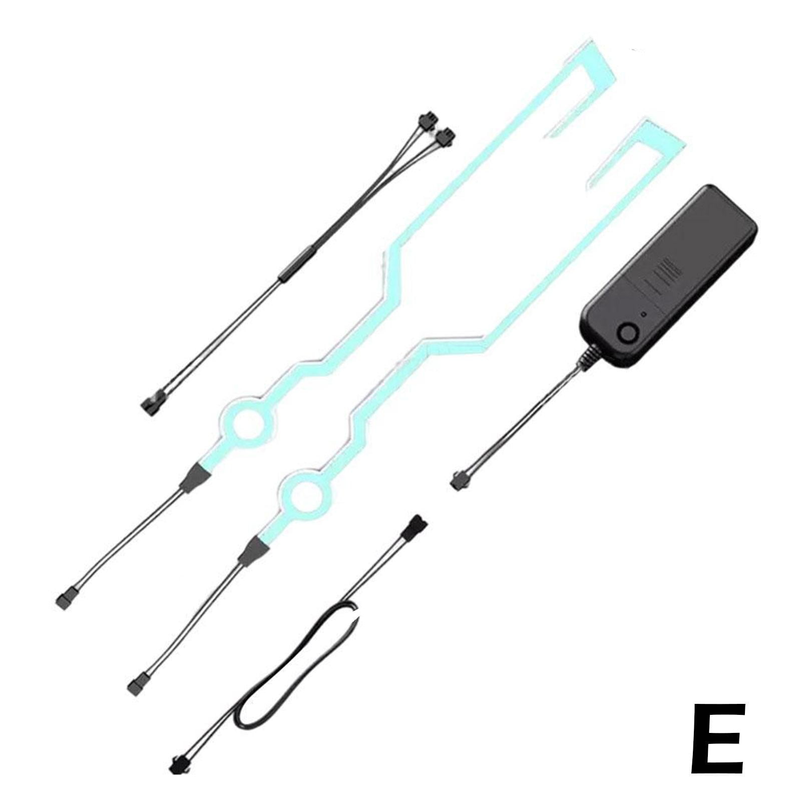 3 Modes Motorcycle Helmet LED Night Safety Warn Light Signal Riding ...