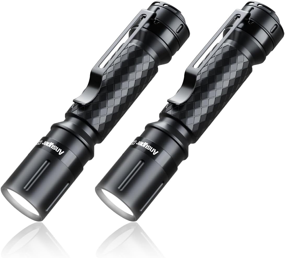 3 Modes Small Mini Flashlights LED Powerful High Lumens Tactical Pen ...