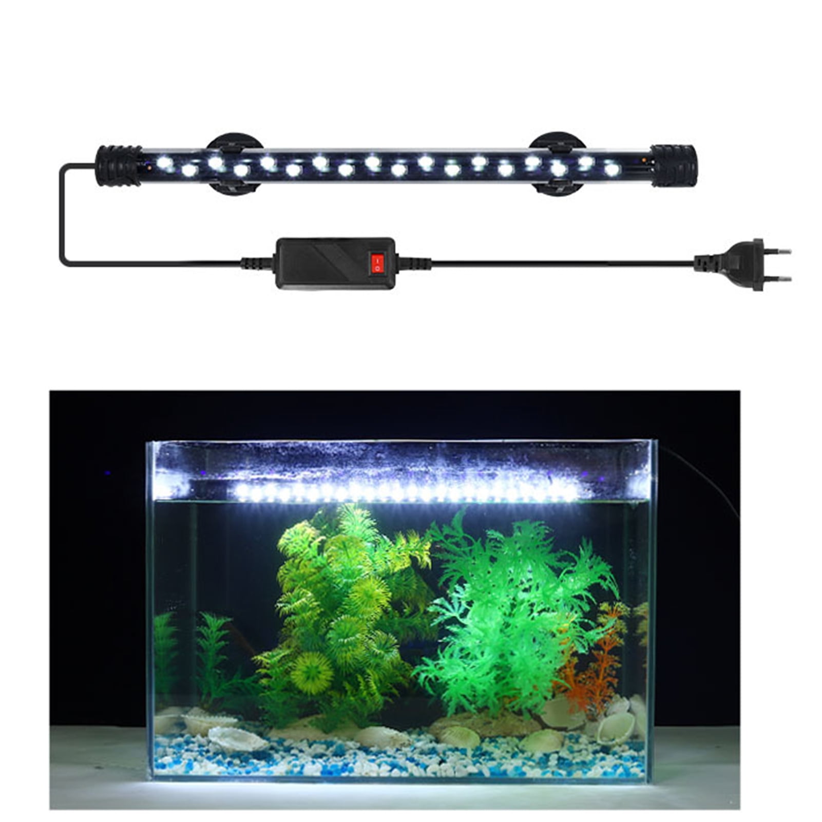 3 Modes Underwater LED Aquarium Lamp,Aquariums Lighting Decoration for ...