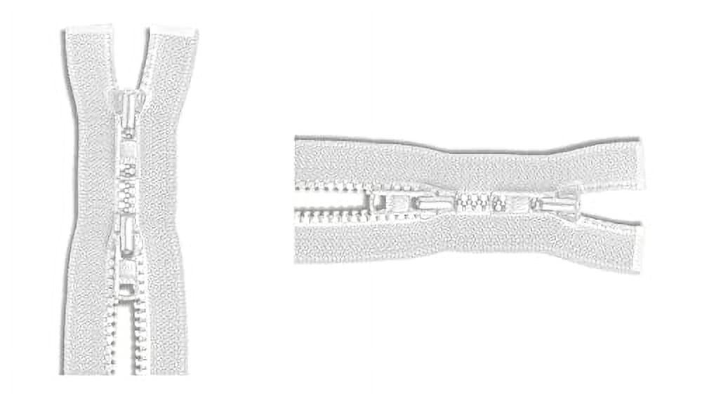 #3 Molded Vislon YKK Jacket 2-Way Lightweight Separating Zipper ...