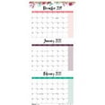 3-Month Quick View Wall Calendar - Floral - Walmart.com