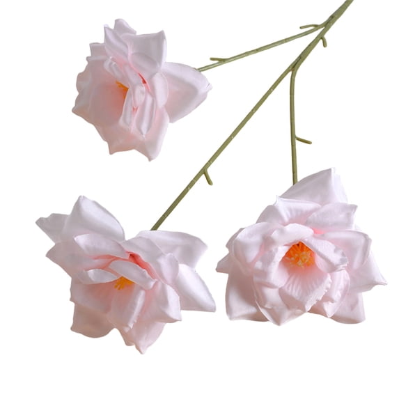 3 Monthly Rose Camellias Wedding Decorations Living Room Decorations ...