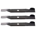 3 Mower Blades 44" Cut 130652 532130652 95-006 Fits AYP For Poulan ...