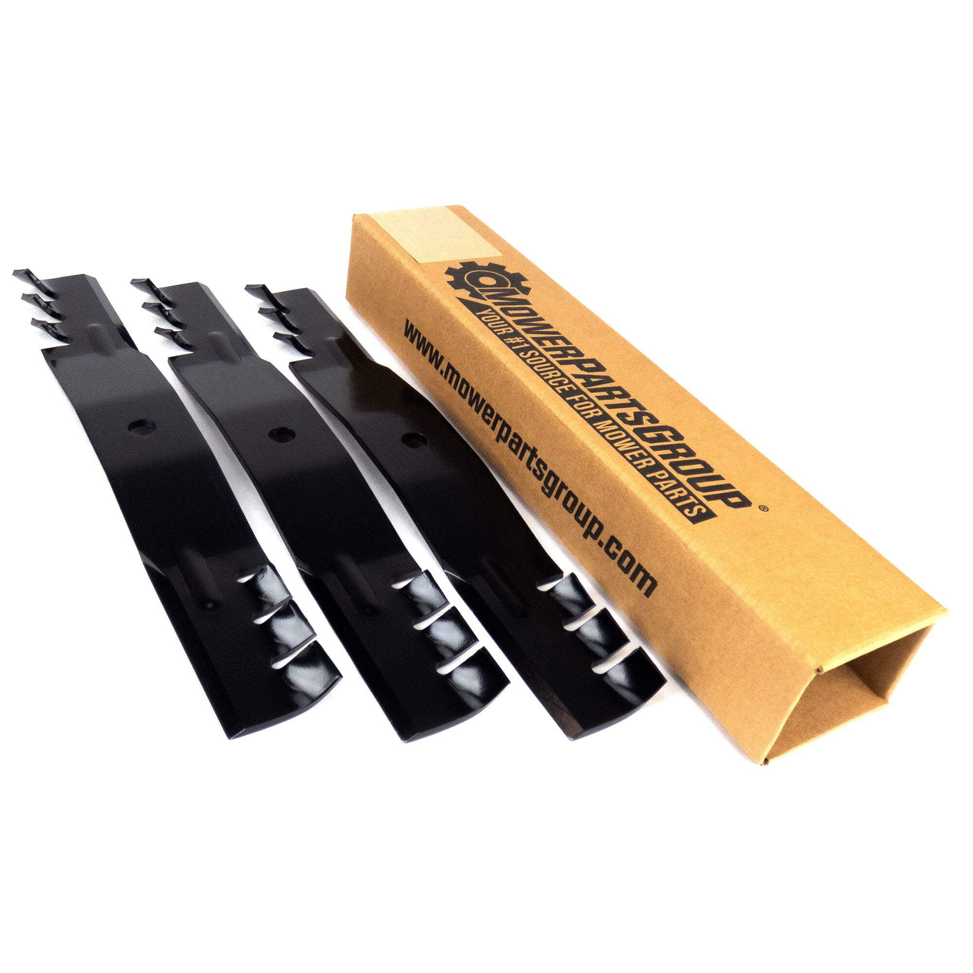 (3) Mulching Blades Fits Gravely/Ariens ZTX, ZTXL, Ikon-X, Ikon-XL 52 ...