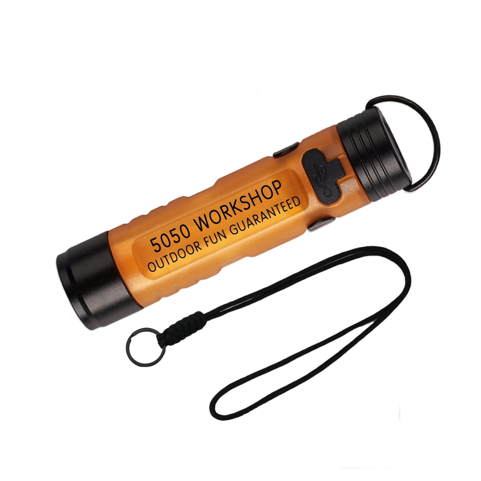 3. Multifunctional Aluminum Hat Clip Flashlight, Tail USB Rechargeable ...