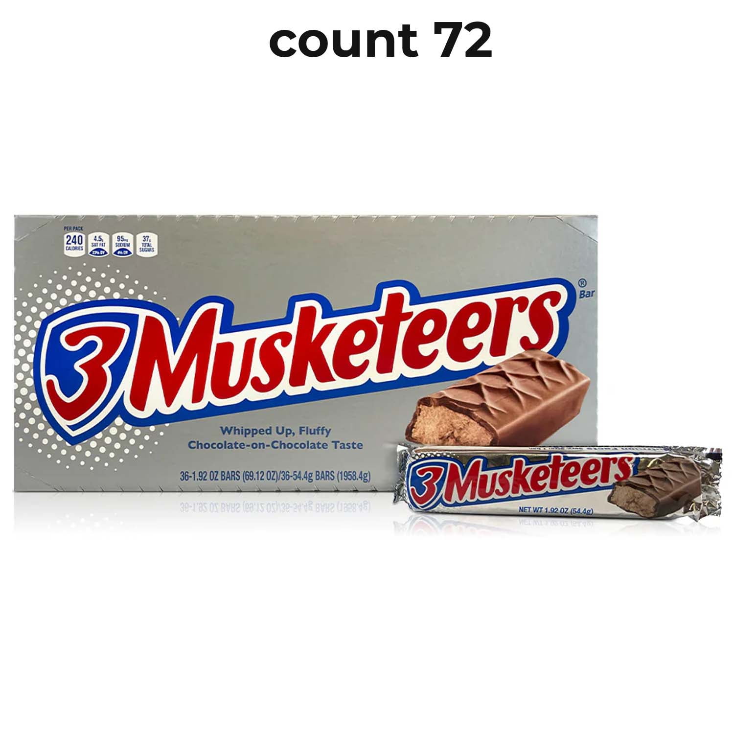 3 Musketeers Bar | 72 Count - Walmart.com