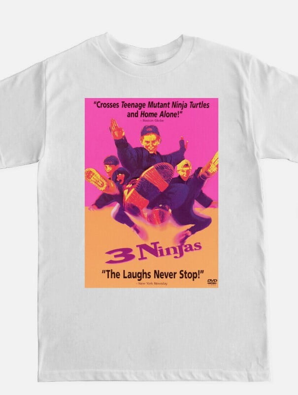 3 NINJAS RETRO 1990S MMA FUNNY MEME HUMOR COMEDY MOVIE FILM KARATE ...