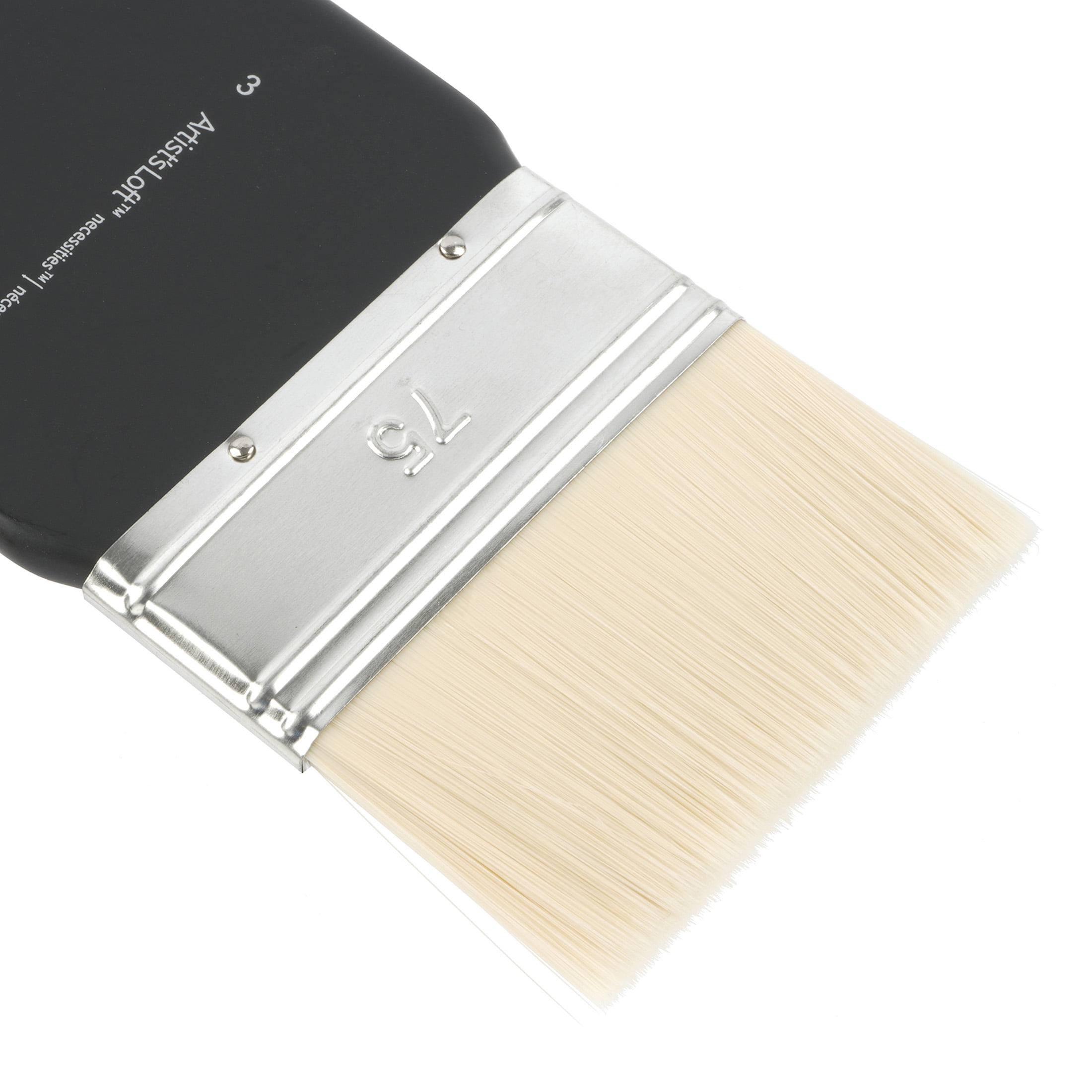 3" Necessities Paddle Brush by Artist's Loft - Paintbrush for Oil ...