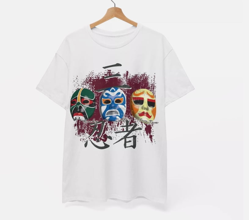 3 Ninjas Tshirt Retro Karate Movie Vintage 90s Masks Unisex Heavy ...