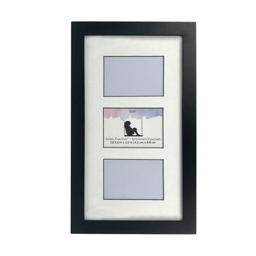iMounTEK Picture Frame Displays Three 5"x7"Frame Opening Collage 10"x20 ...
