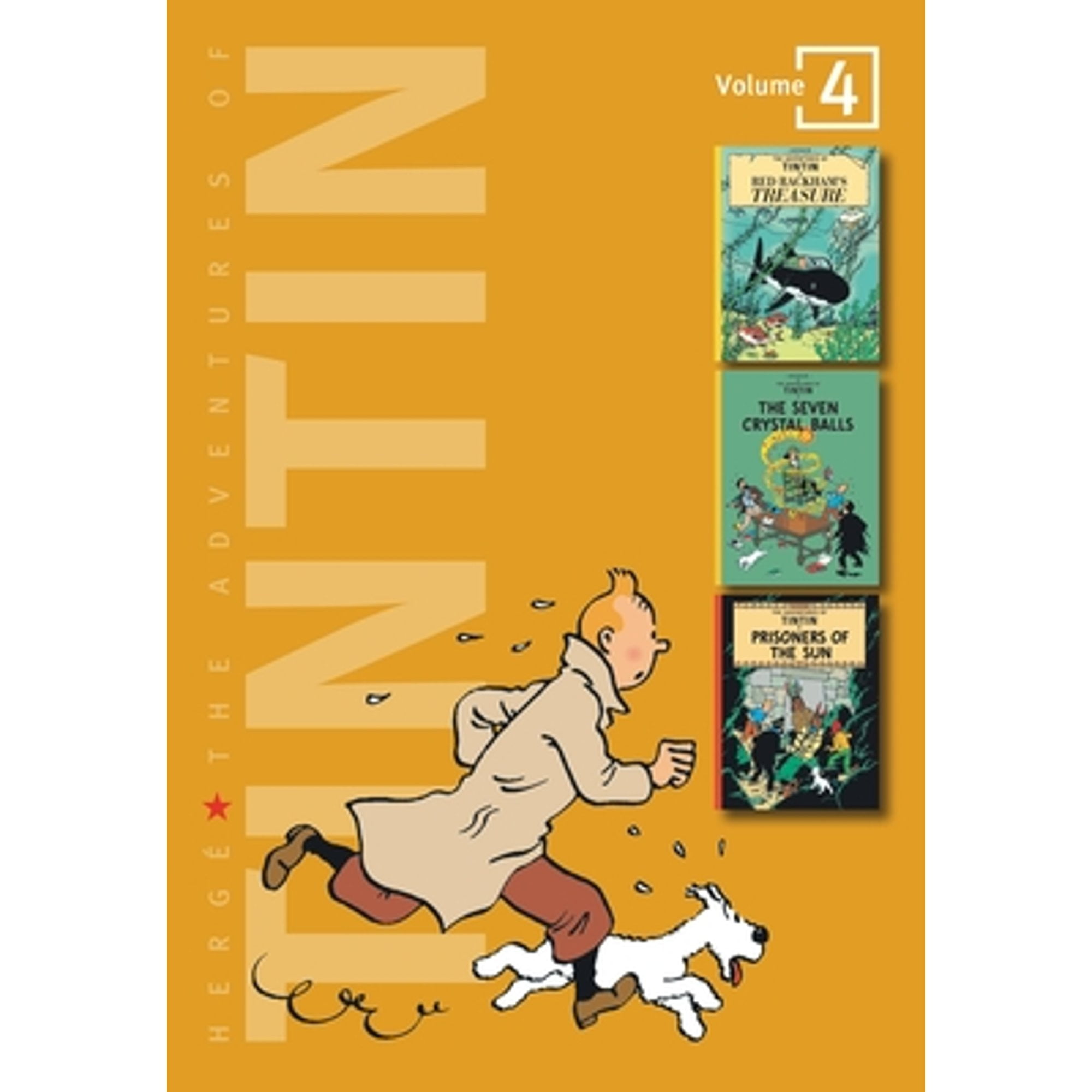 Pre-Owned Adventures of Tintin : Red Rackham's Treasure/the Seven ...
