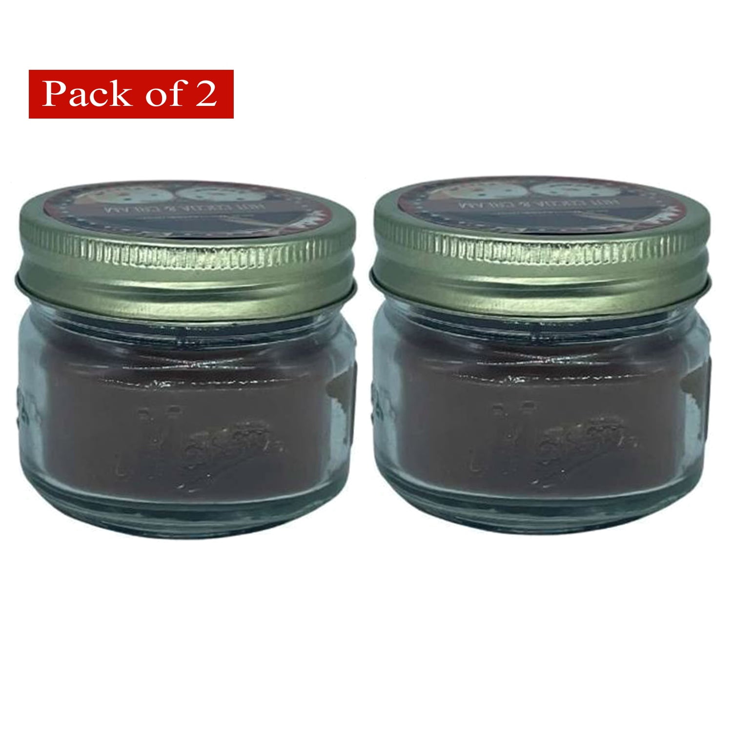 3 Ounce Mahogany Coconut Wick Mason Candle (Pack of 2) - Walmart.com
