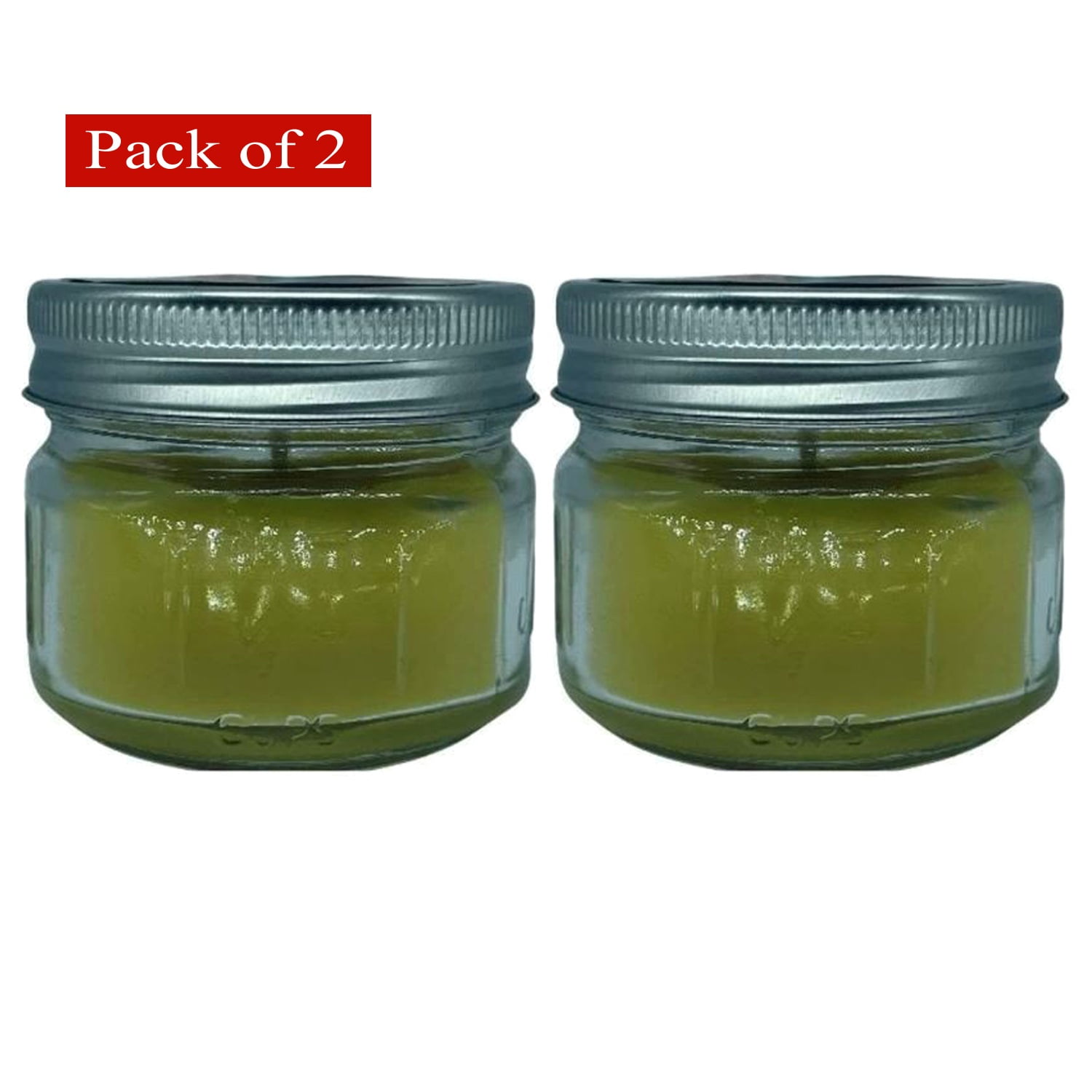 3 Ounce Peach Cobbler Moonshine Straight Mason Candle (Pack of 2 ...