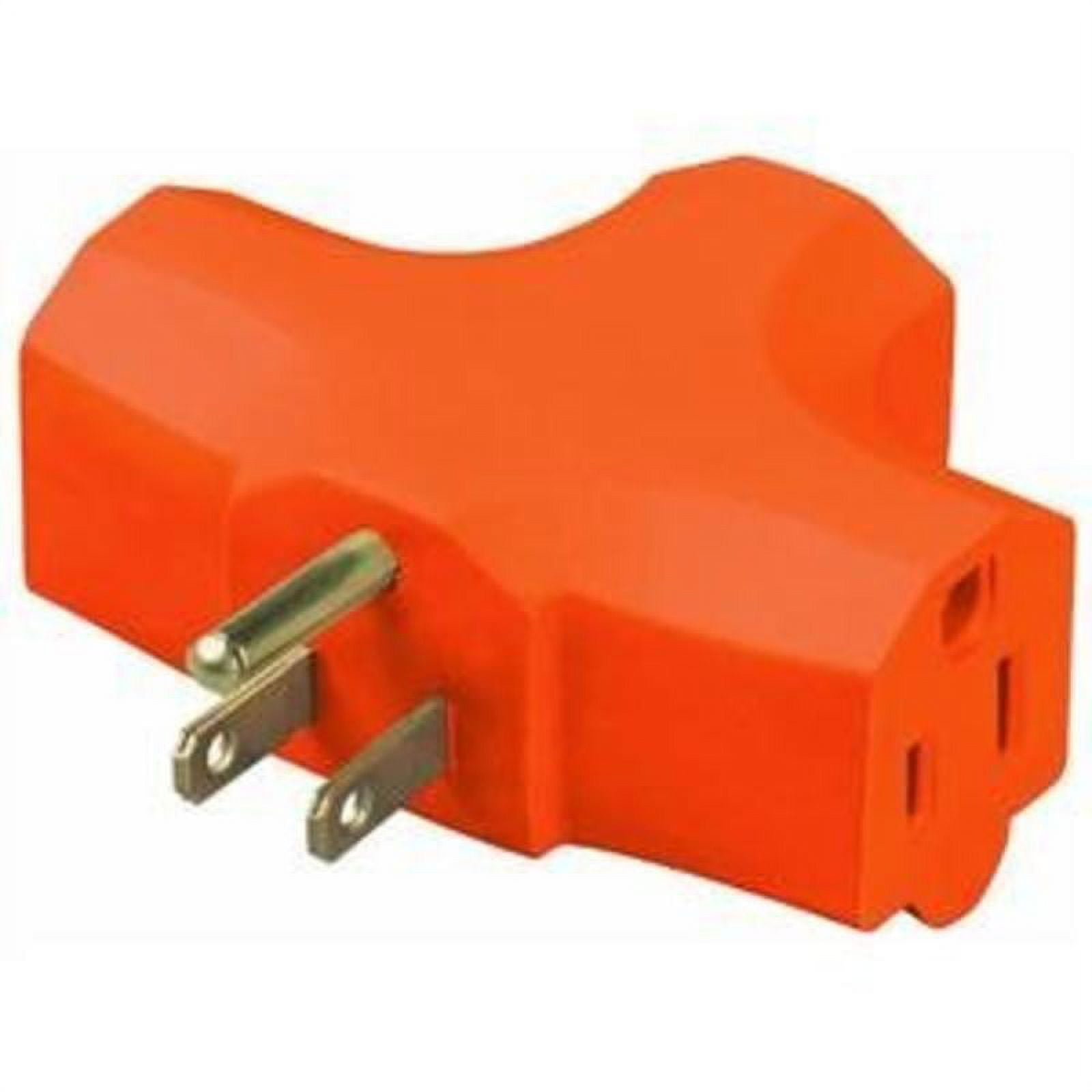 3-Outlet Adapter, Carded Orange Cube Tap Do It Best Outlet Adapters ...