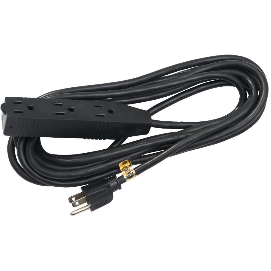 3 Outlet Block Heater Extension Cord - 4.5 m - Walmart.com