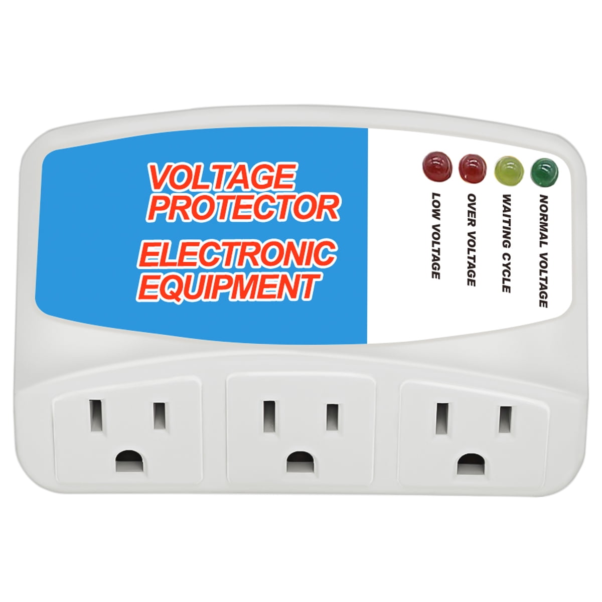 3 Outlet Surge Protector, Voltage Protector Power Strip for ...