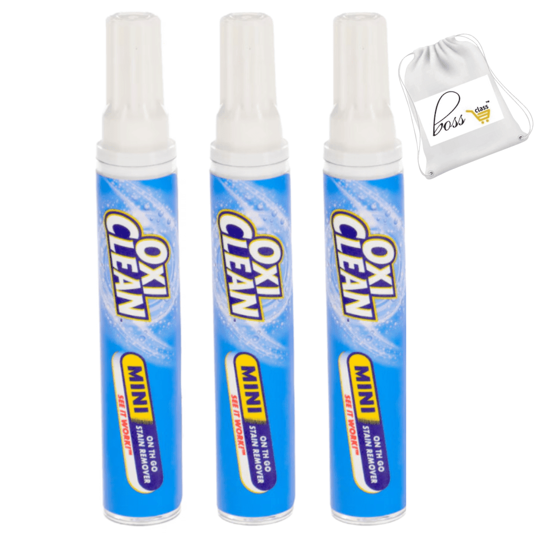 (3) Oxi Clean Stain Remover Pens w/Custom Pen Oxiclean Dry Clean Safe ...
