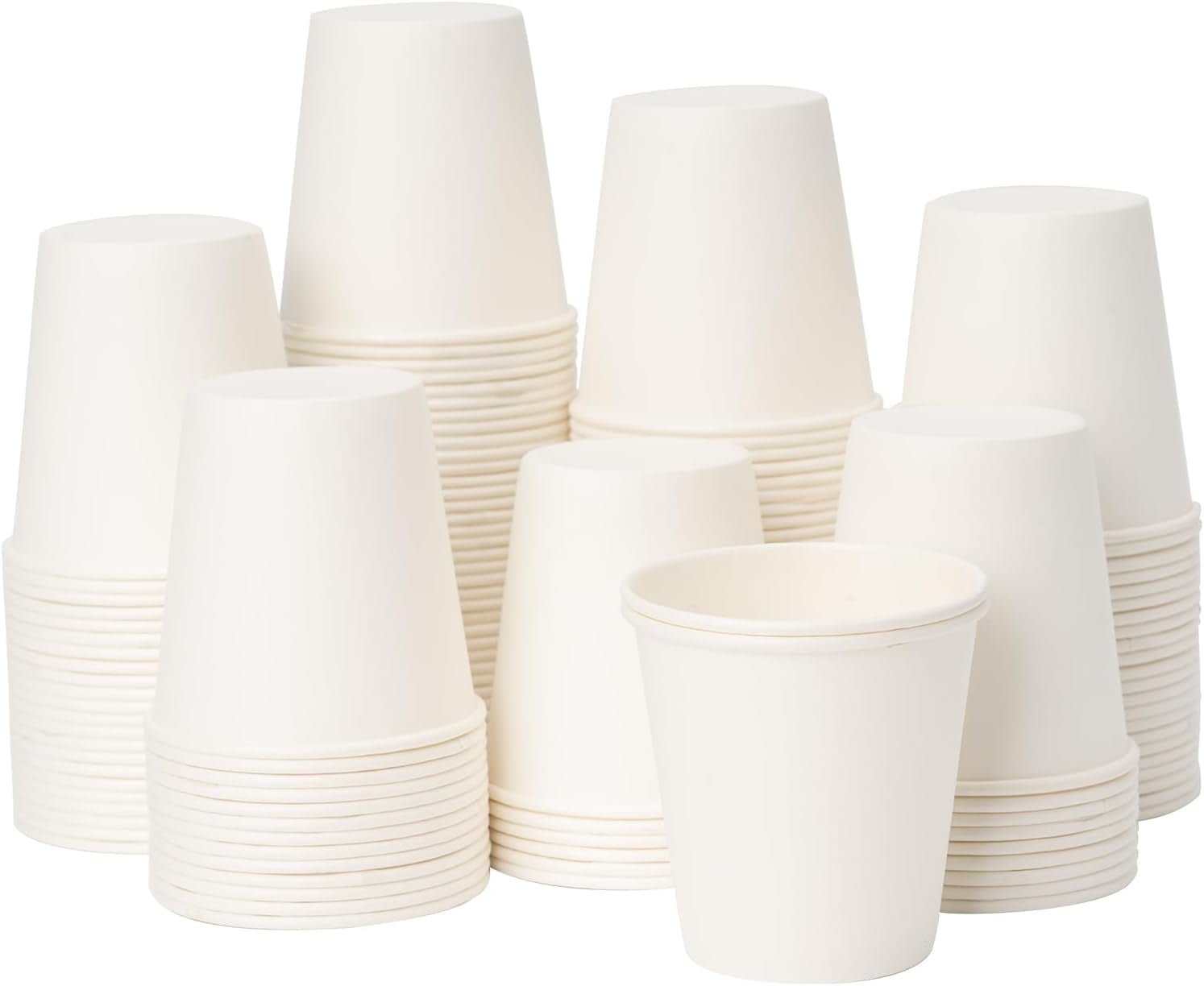 【3 Oz 600 Pack Disposable Paper Coffee Bathroom Cups, Small White ...