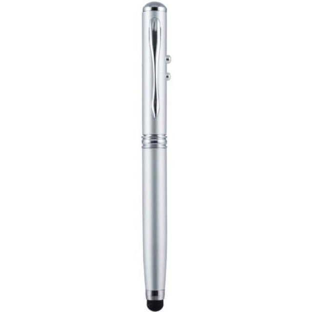 [3-PACK] 4-in-1 Touch Screen Stylus + Ballpoint Pen + LED Flashlight ...