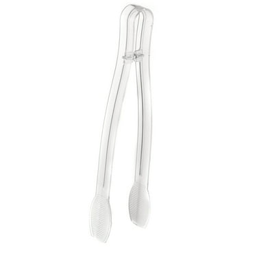 Set of 96 - Heavy Duty White Serving Tongs - 12 inch - Plastic ...