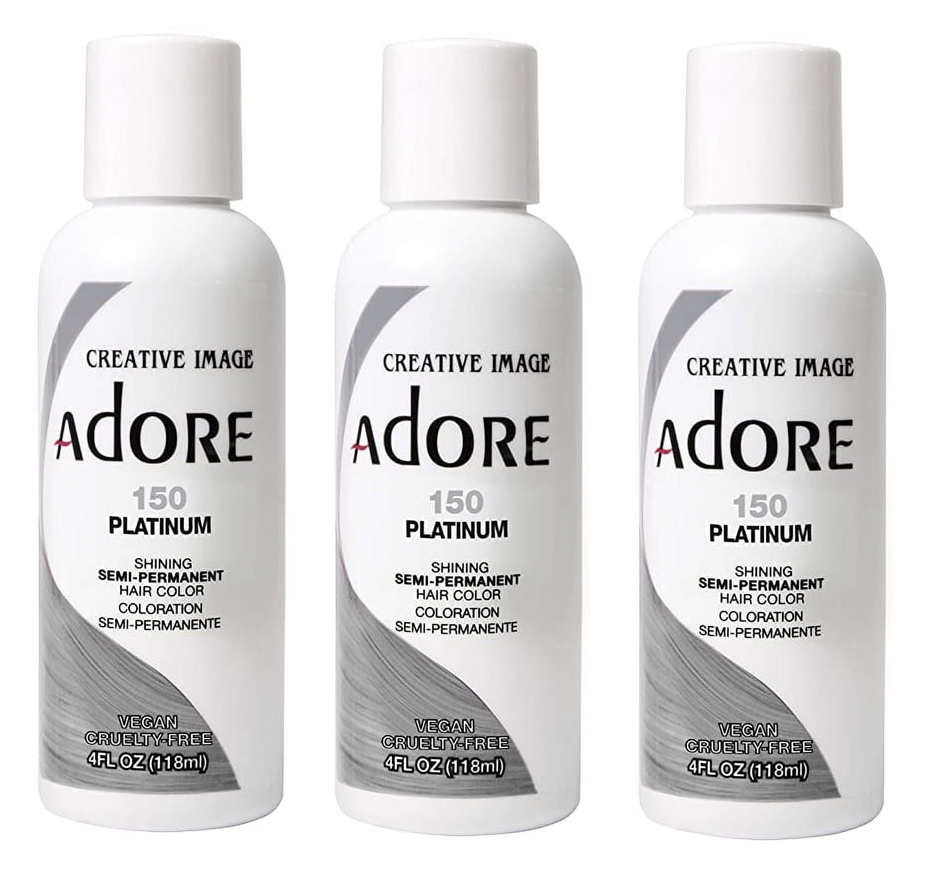 [3 PACK] Creative Images Systems Adore Semi-Permanent Hair Color [#150 ...