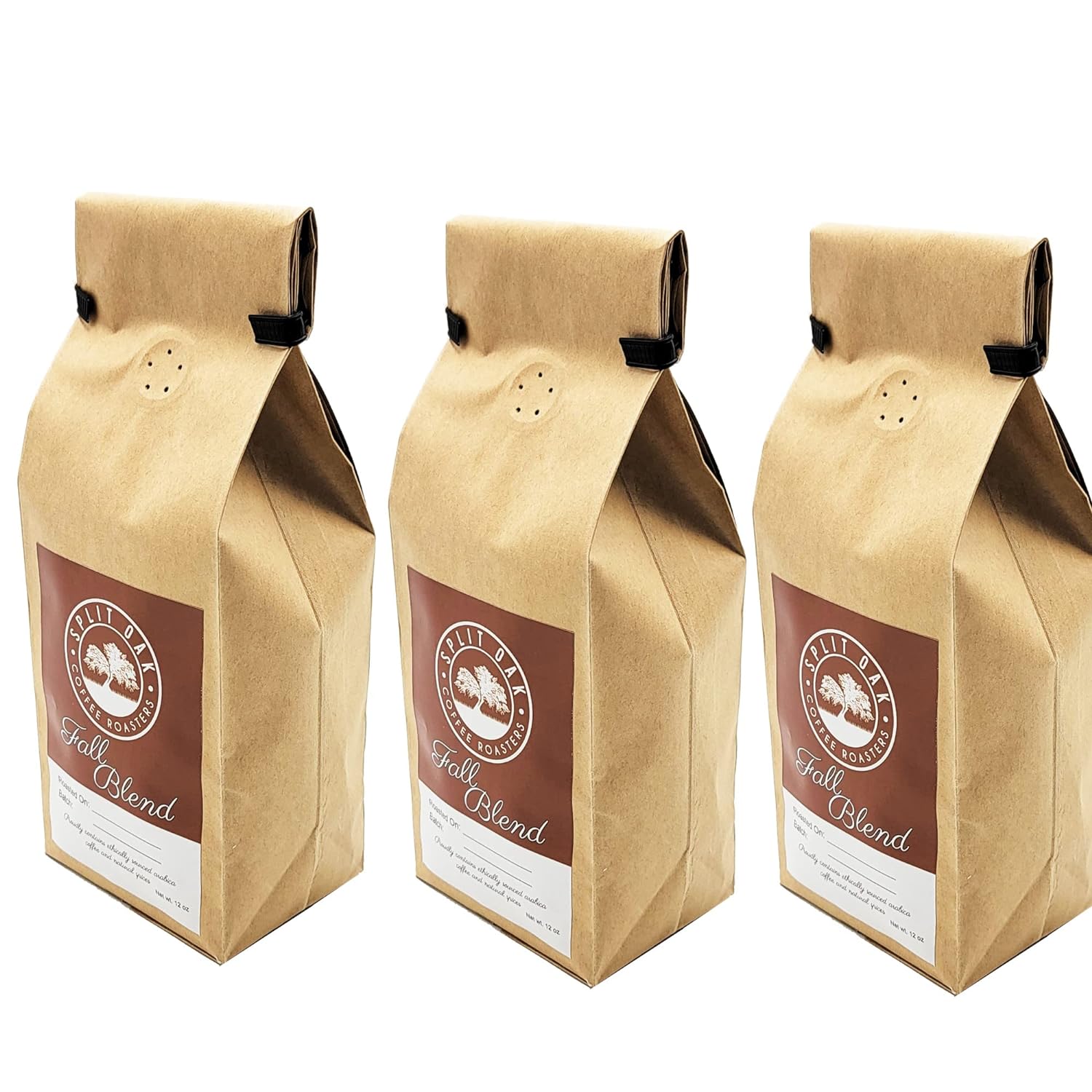 3 PACK Fall Blend Coffee hand roasted beans, complex and spicy with ...