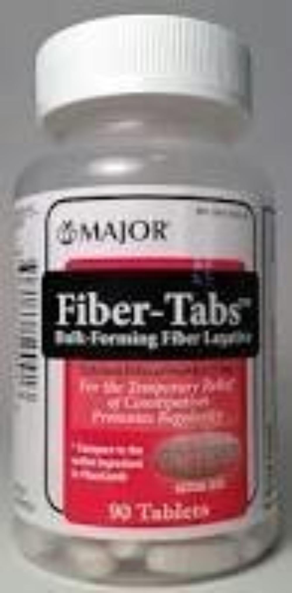 [3 PACK] MAJOR FIBER-TABS™ BULK-FORMING LAXATIVE 90CT *Compare to the ...