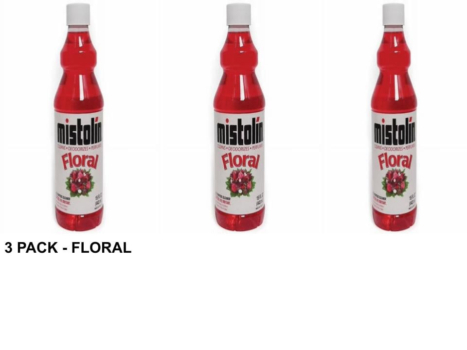 3 PACK - Mistolin All Purpose Cleaner 15oz Pack (Floral, 3pk) - Walmart.com