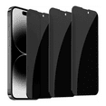 3-PACK Qixxronics Privacy Screen Protector for iPhone 14 Pro Max ...