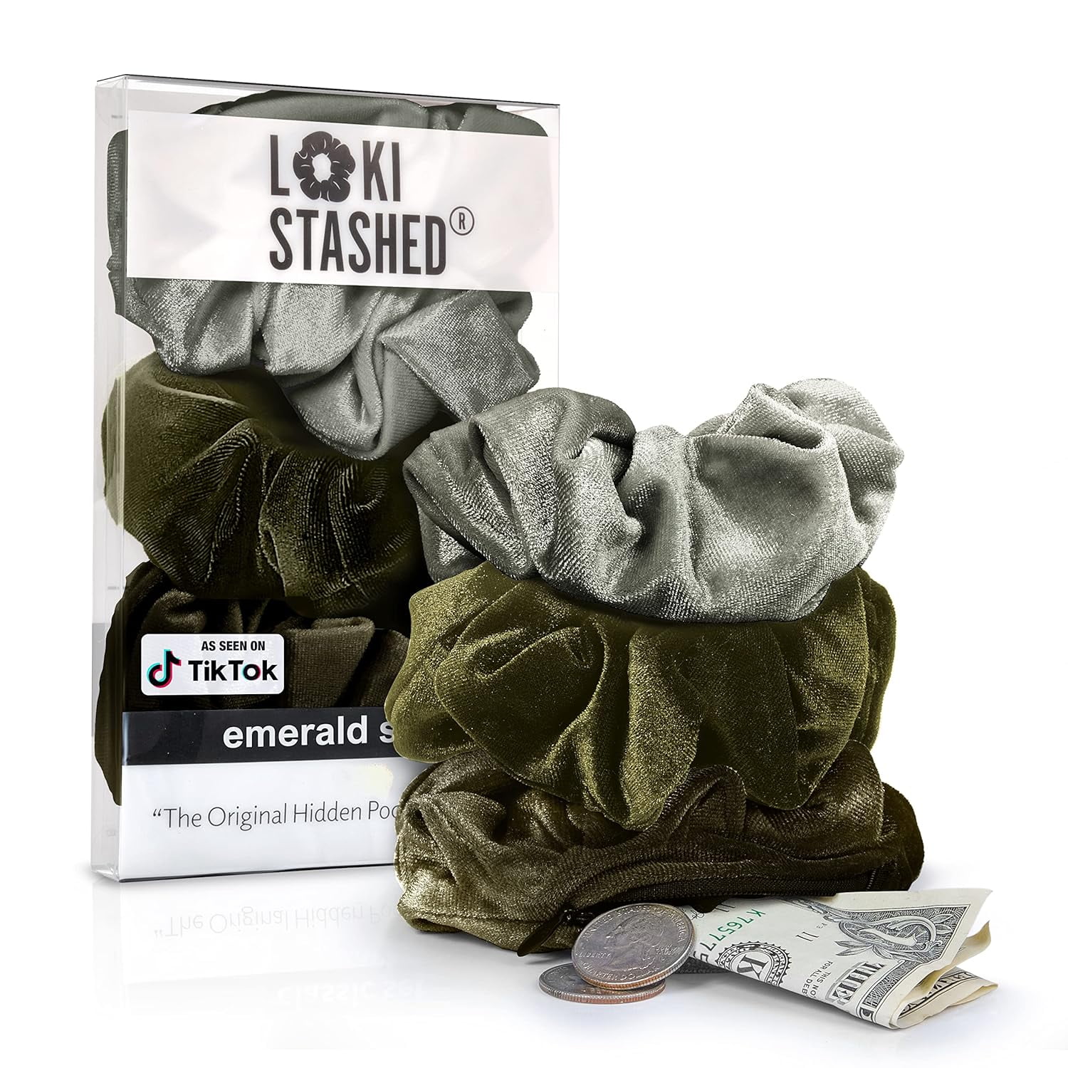 3-PACK Velvet Hair Tie Scrunchies for VSCO Girls & Women, THE ORIGINAL ...