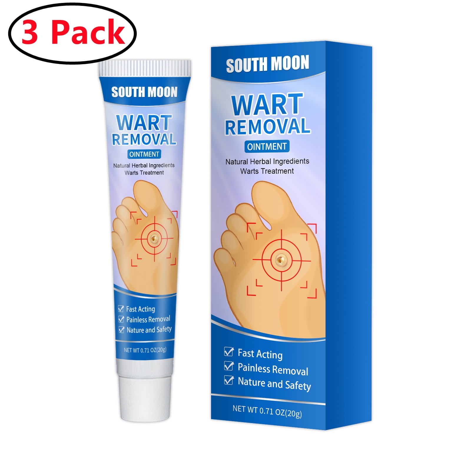 3 PACK Wart Oil Liquid Drops – Fast, Safe for Kids, Maximum Strength ...