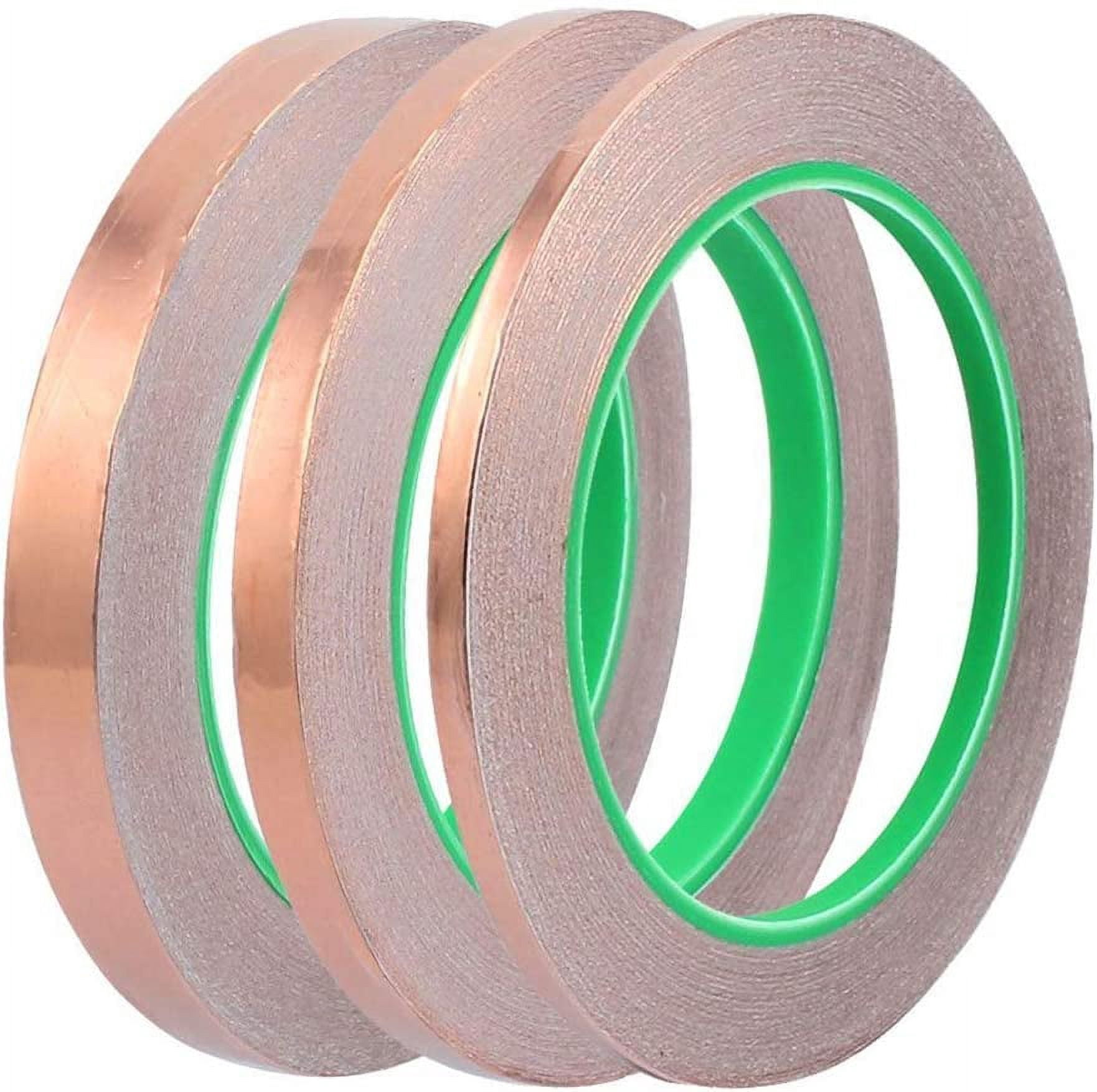 3 PACKS 20m Copper Foil Tape with Dual Conductivity for EMI Shielding ...