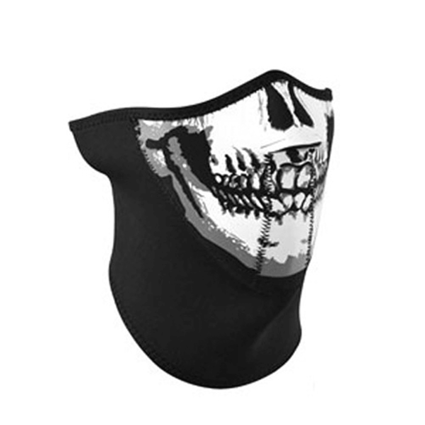 3-PANEL HALF MASK, NEOPRENE, SKULL FACE - Walmart.com