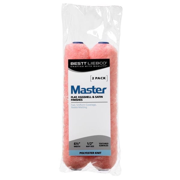 3 PC Bestt Liebco Master Polyester Knit 6.5 in. W X 1/2 in. Mini Paint ...