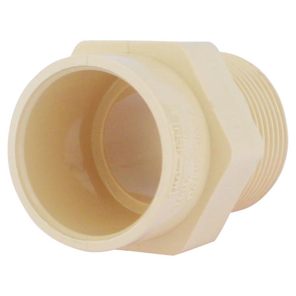 3 PC Charlotte Pipe FlowGuard 1 in. Socket X 1 in. D Slip CPVC Adapter ...