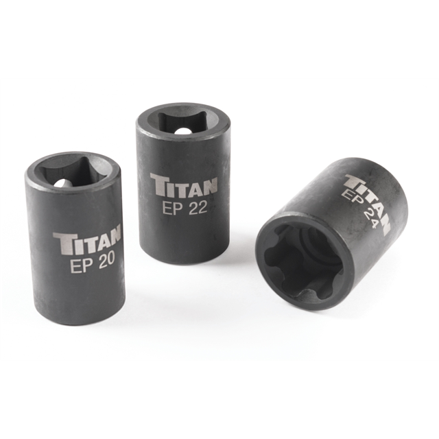 Titan 3 Pc External Torx Plus Socket Set