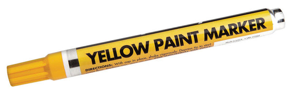 3 PC Forney Yellow Valve Tip Paint Marker 1 pk - Walmart.com