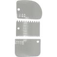 Cake Icing Smoother and Comb Set, 3 Count - Walmart.com