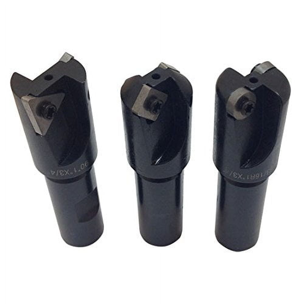 3 PC Little Hogger Mill Set " Diameter x 3/4" Shank - Walmart.com