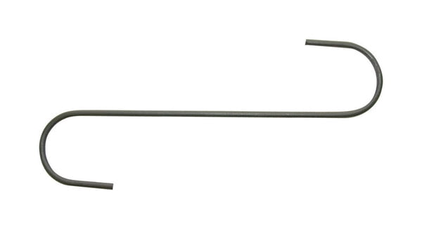 3 PC Panacea Black Steel 12 in. H S-Hook Extender Hook 2 pk - Walmart.com