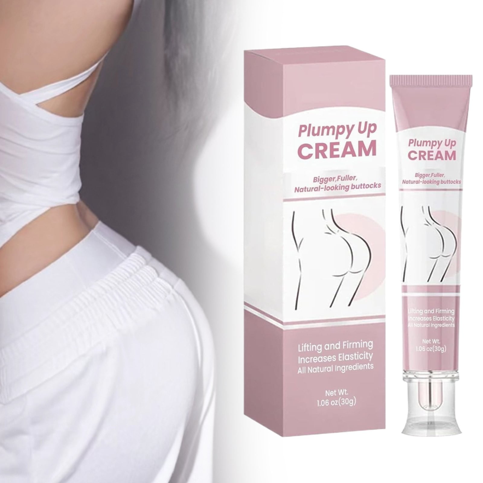 3 PC Plumpy Up Cream Bigger,Fuller,Natural-Looking Buttocks,Bootybooty ...