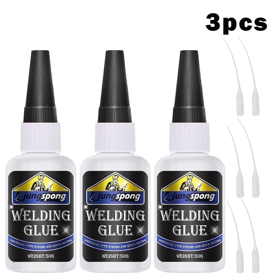 3 PC Premium Strong Welding Agent - 50ml/1pc, Oil-Based. Instantly ...