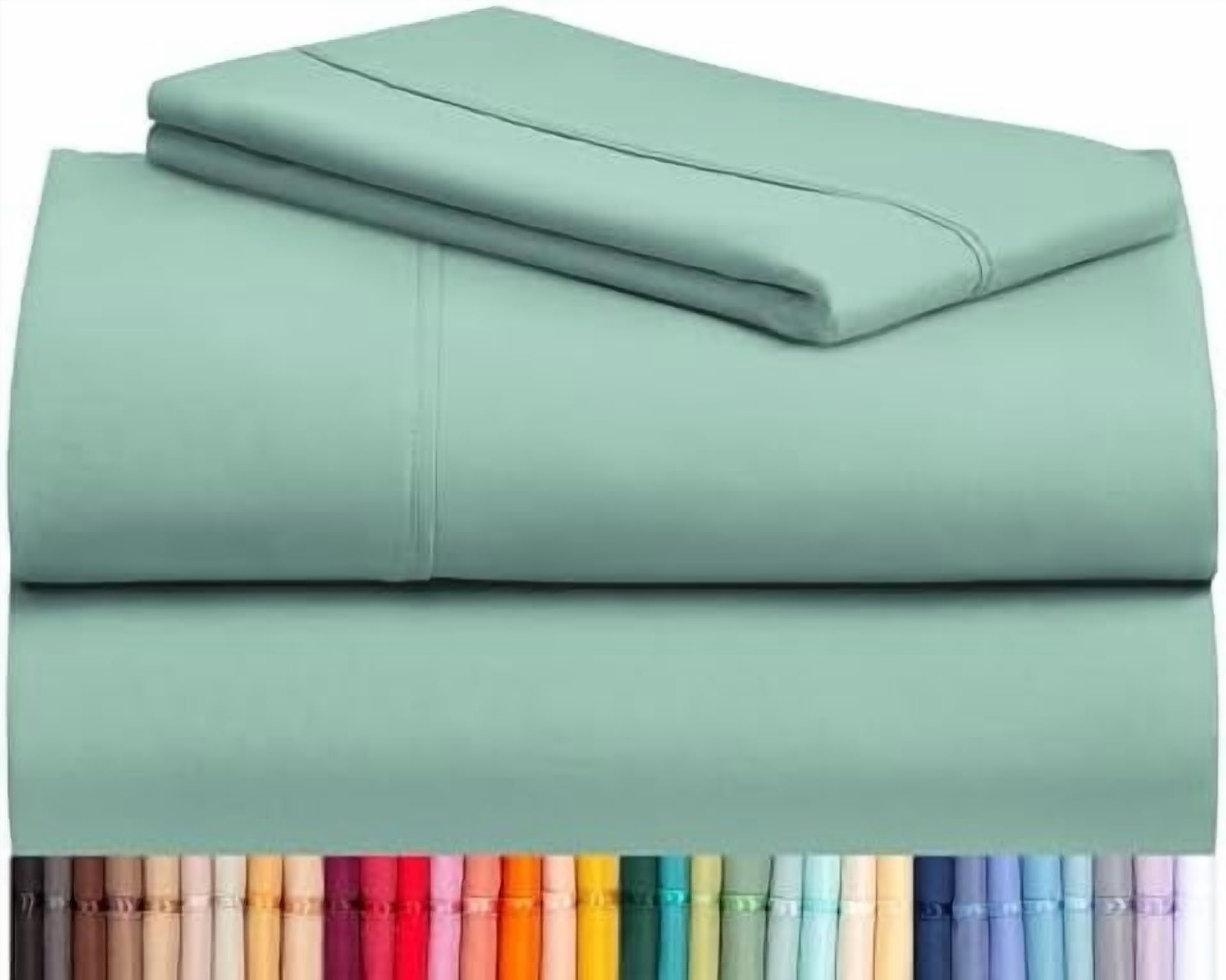 3 PC Twin Sheet Set, Deep Pockets Wrinkle Free Cooling Bed Sheets Hotel ...