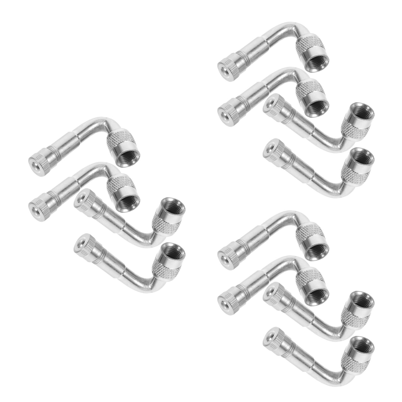 3 Pieces Universal Valve Stem Extension Angle Air Adapter for Tires ...