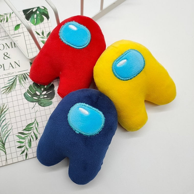 3 PCS Among Us Soft Stuffed Mini Size Toy, Pack of 3, Video Game Figure ...